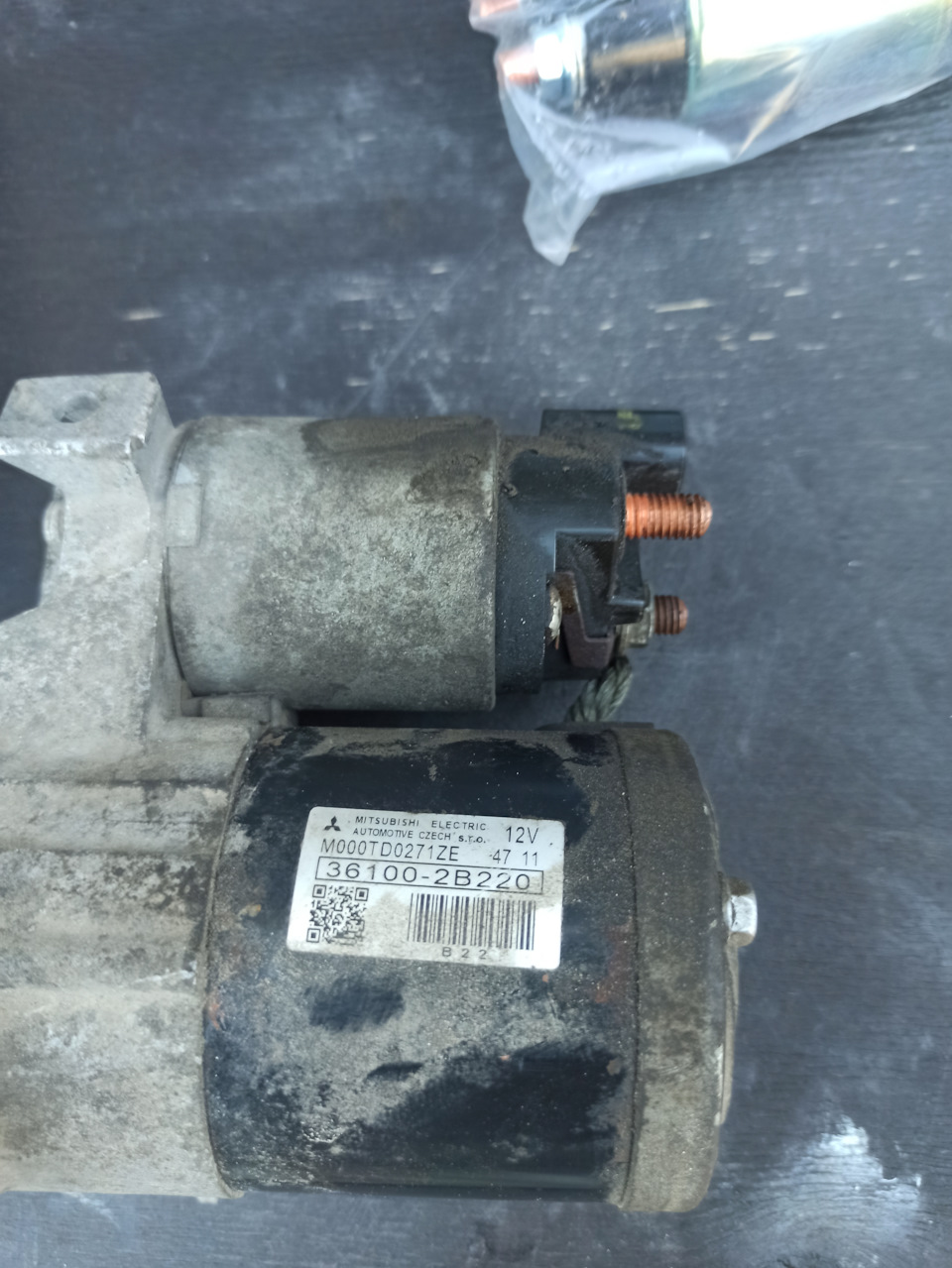 361002B220 Стартер в сборе KIA HYUNDAI | Запчасти на DRIVE2