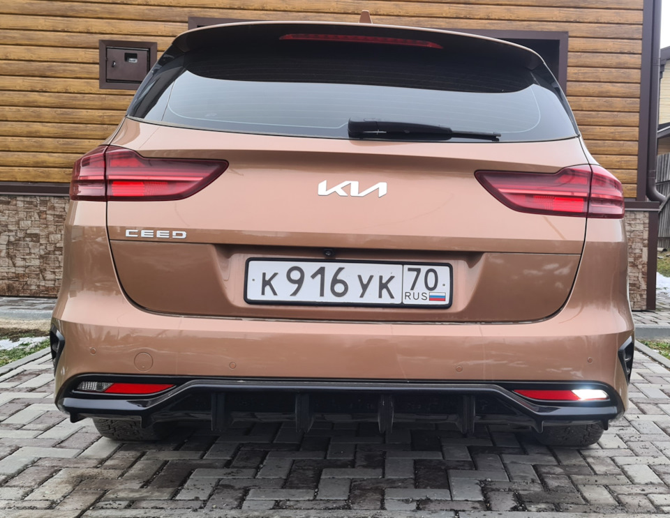 №7️⃣9️⃣ Мощный LED в задний ход от Light Label 💡 — KIA Ceed SW (3G), 1 ...