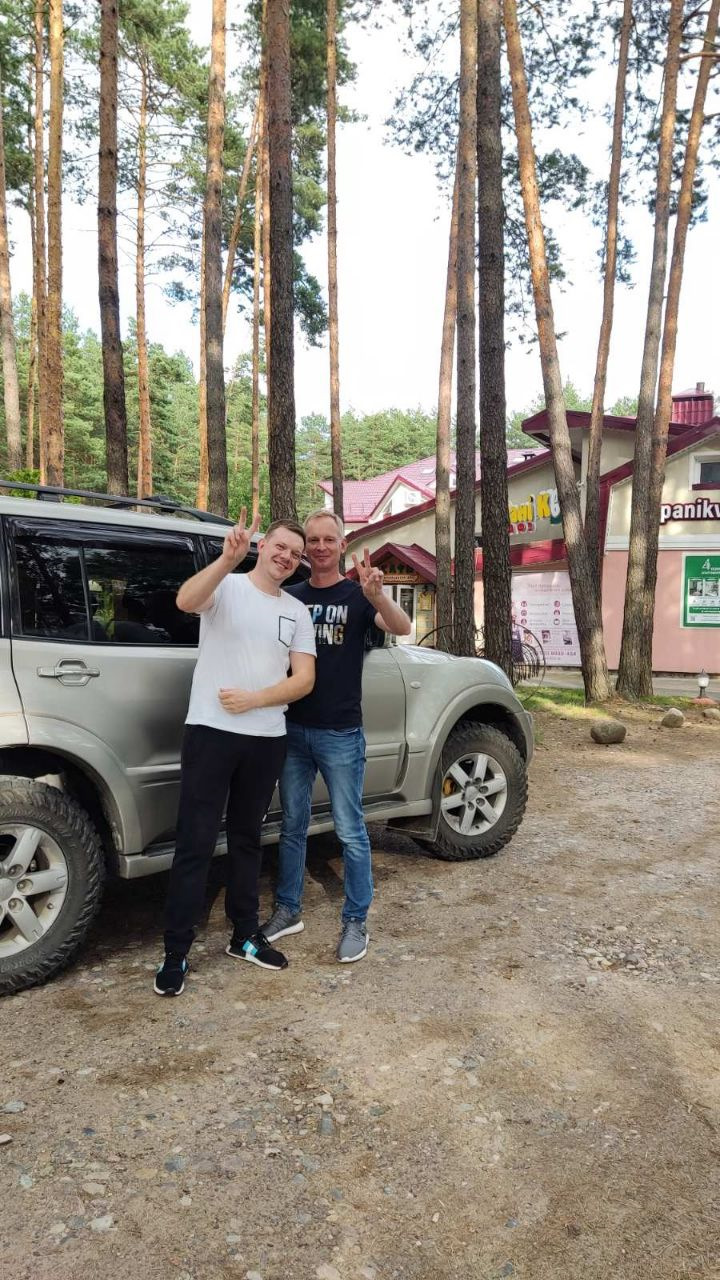Поездка в санаторий Радон, р. Беларусь — Mitsubishi Pajero (3G), 3,5 л ...