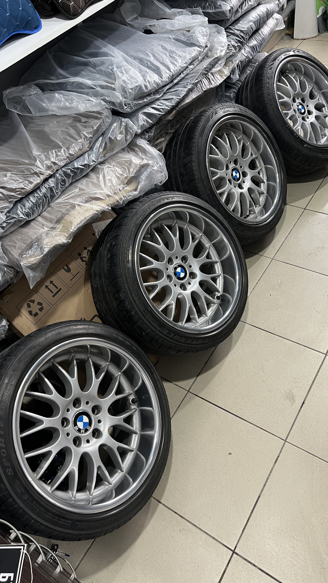 Прикупил себе rondell 0058 r18 — BMW 5 series (E34), 2,5 л, 1990 года ...