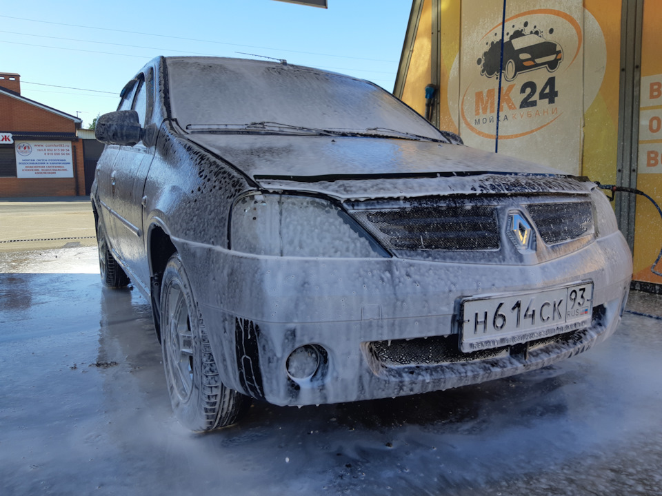 Задние подкрылки. Логан не ржавеет? — Renault Logan (1G), 1,6 л, 2009 ...