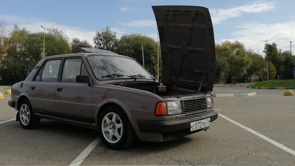 Новый маховик — с облегчением! — Skoda 105/120/125, 1,3 л, 1987 года ...