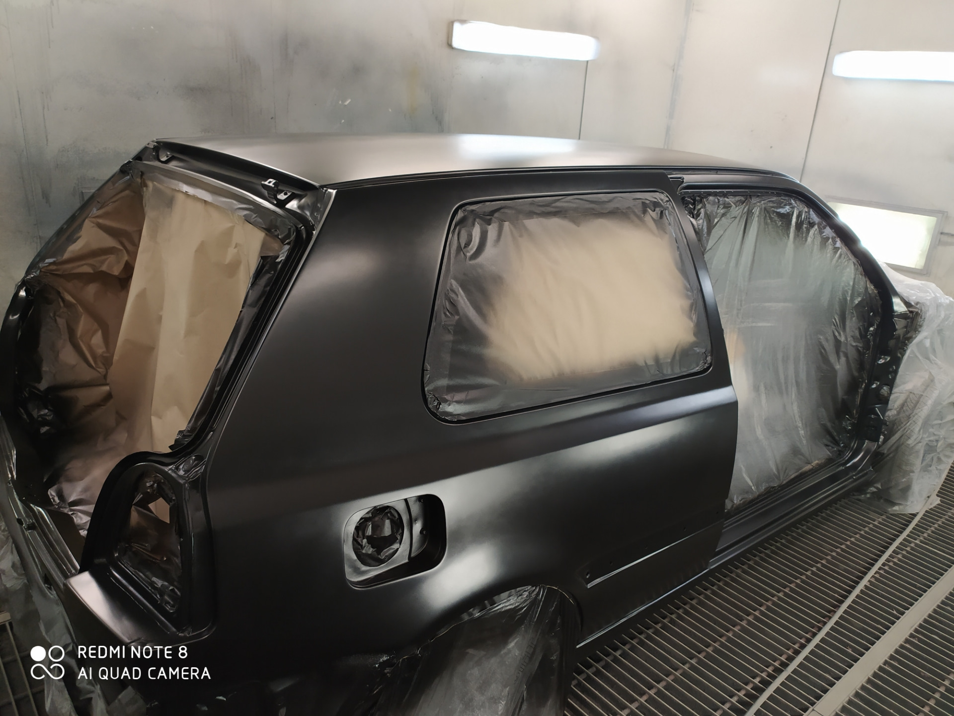 Покраска кузова гольф 3, цвет Lc9X. — Volkswagen Golf Mk3, 2 л, 1994 ...