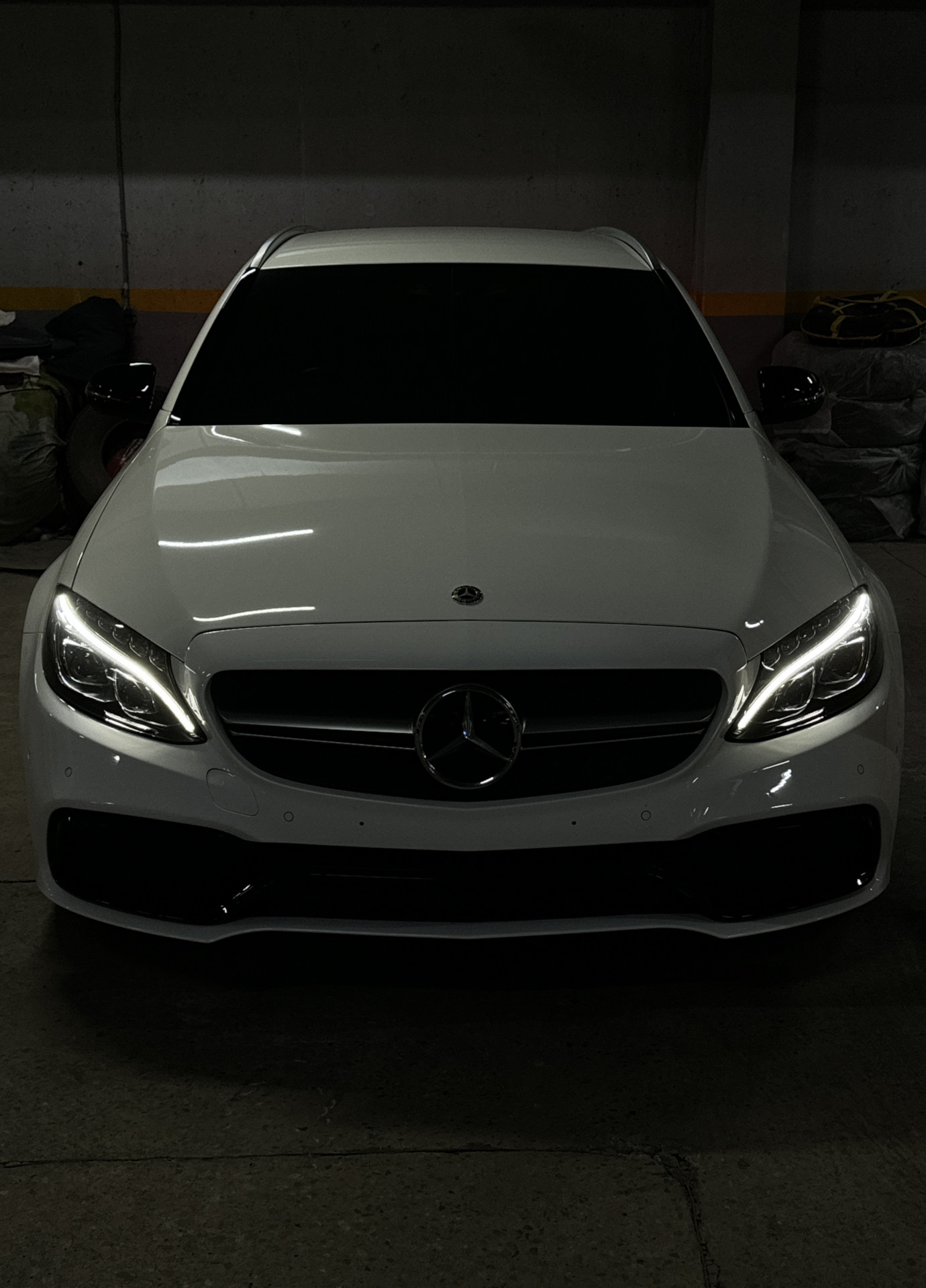 8.Внешние изменения, детейлинг — Mercedes-Benz C-Class Estate (S205), 1,6 л, 2016 года ...