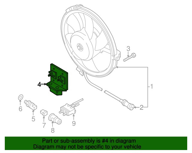 8D0959493 Блок управления вентиляторами VAG | Запчасти на DRIVE2