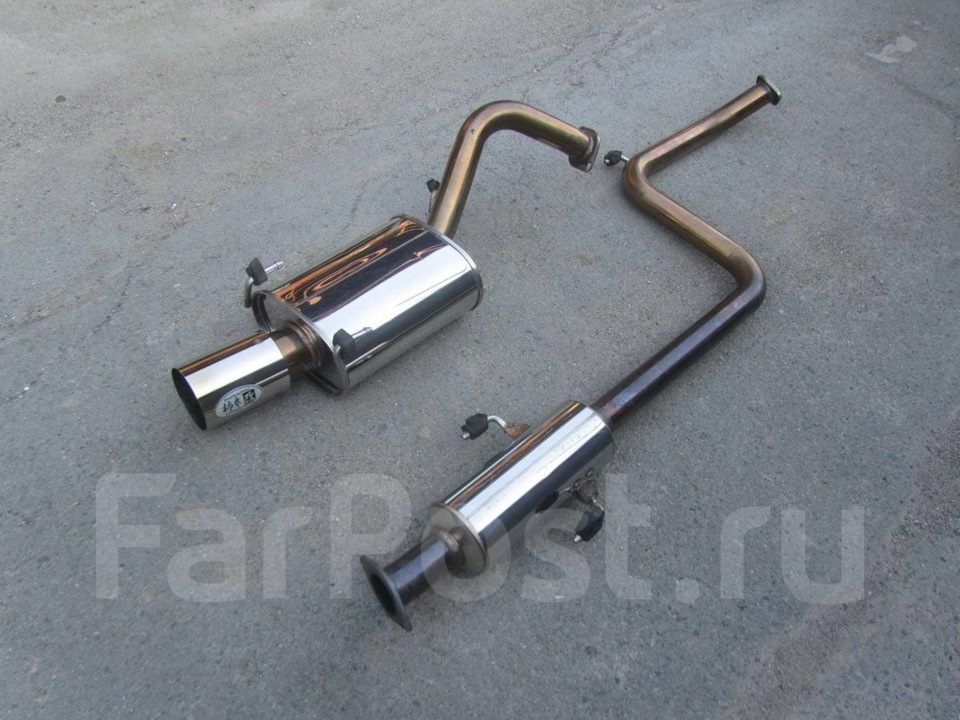 Новая выхлопная система — Toyota Corolla (90), 1,5 л, 1989 года | визит ...