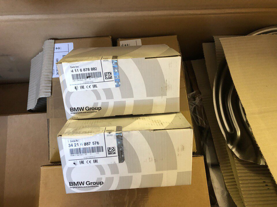 34216887576 Задние тормозные колодки BMW | Запчасти на DRIVE2