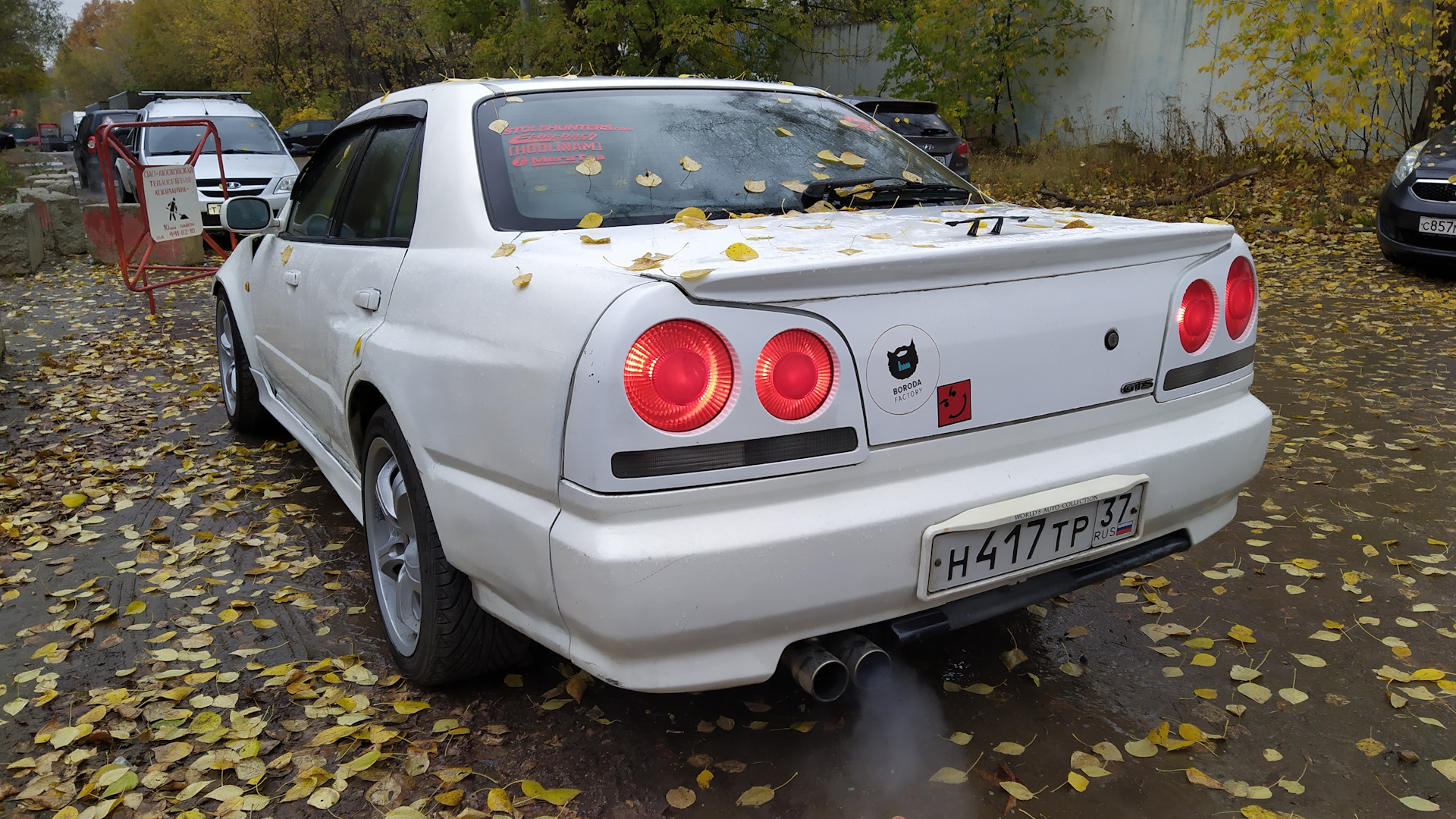 выдвижная защита кромок дверей — Ford Focus III ST, 2 л., 2012 года ...