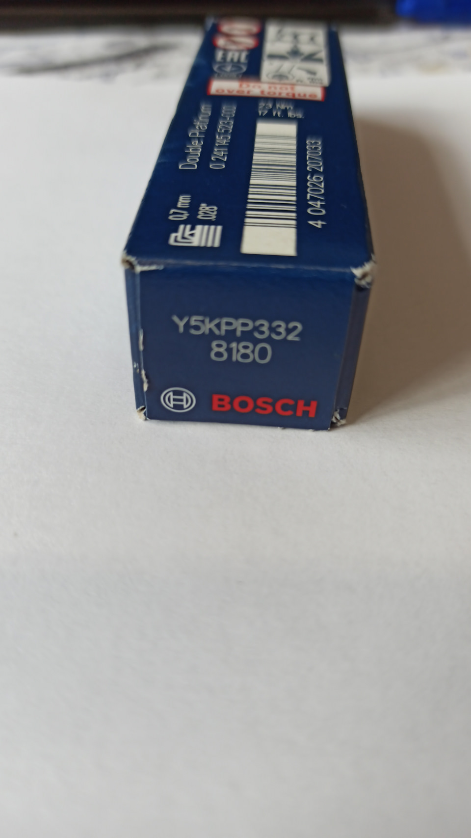 0241145523 СВЕЧА ЗАЖИГАНИЯ Y5KPP332 (0.7), 1ШТ BOSCH | Запчасти на DRIVE2