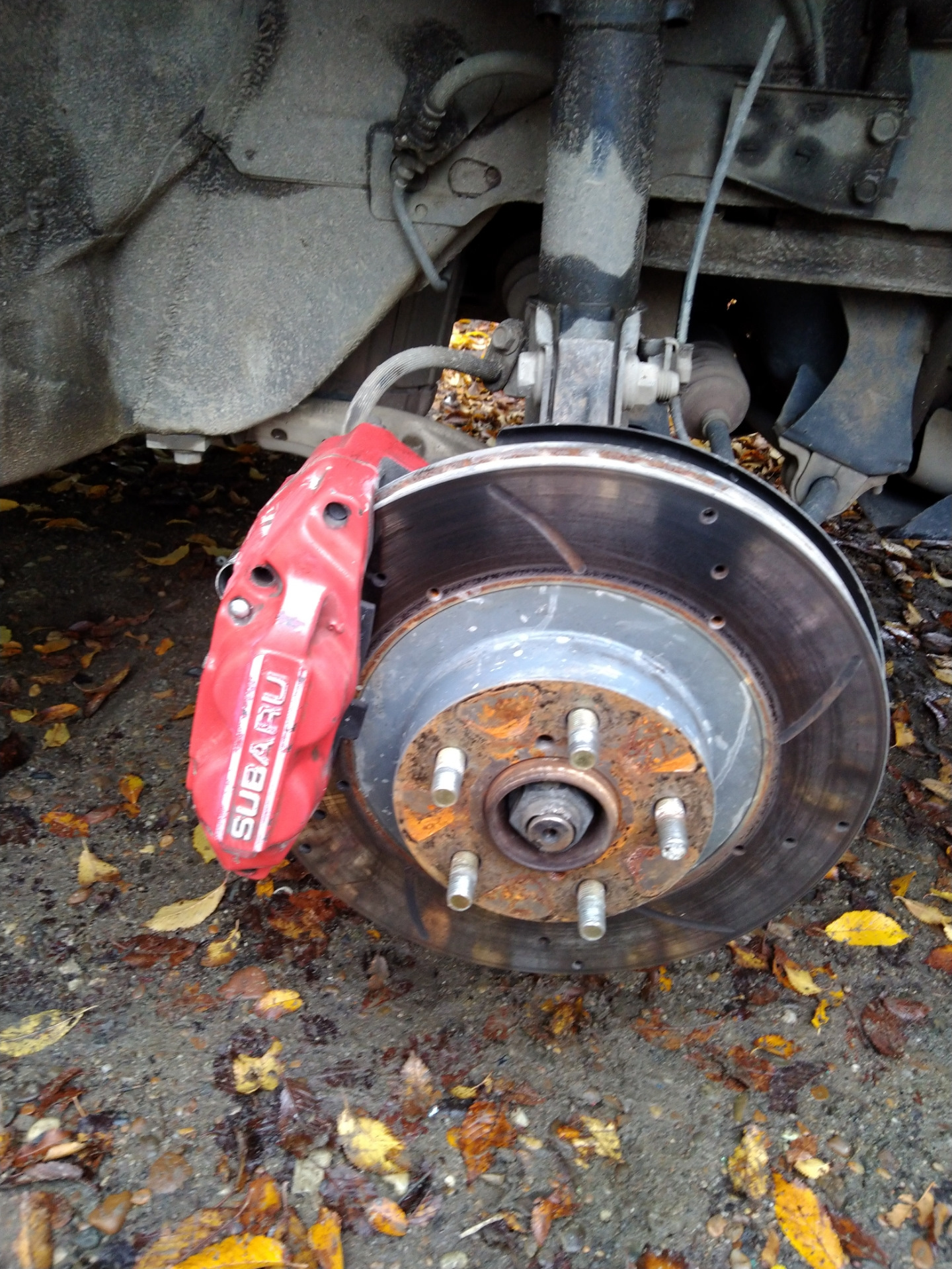 Установка 4пот — Subaru Forester (SF), 2 л., 1998 года | запчасти | DRIVE2