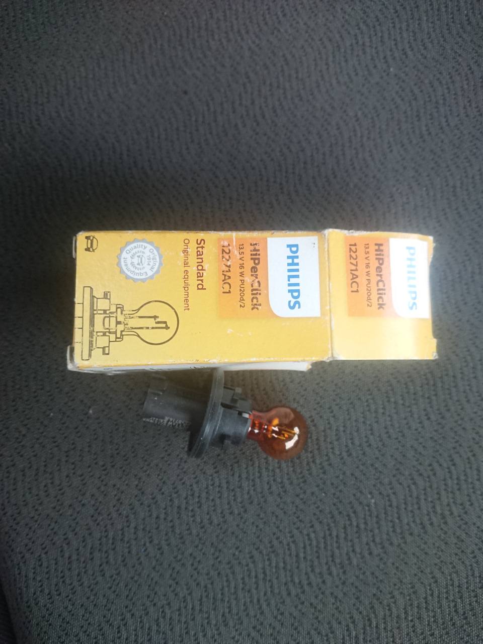 12271AC1 Лампа накаливания pcy16w PHILIPS | Запчасти на DRIVE2