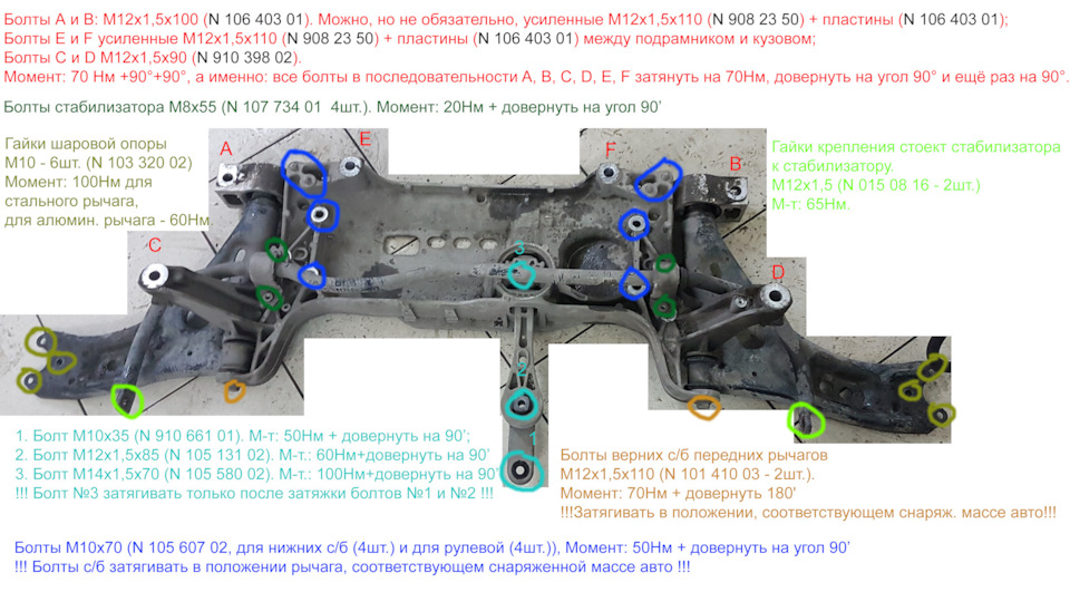 Цельные втулки в подрамник, опрессовка впуска дымогенератором, ремонт ...