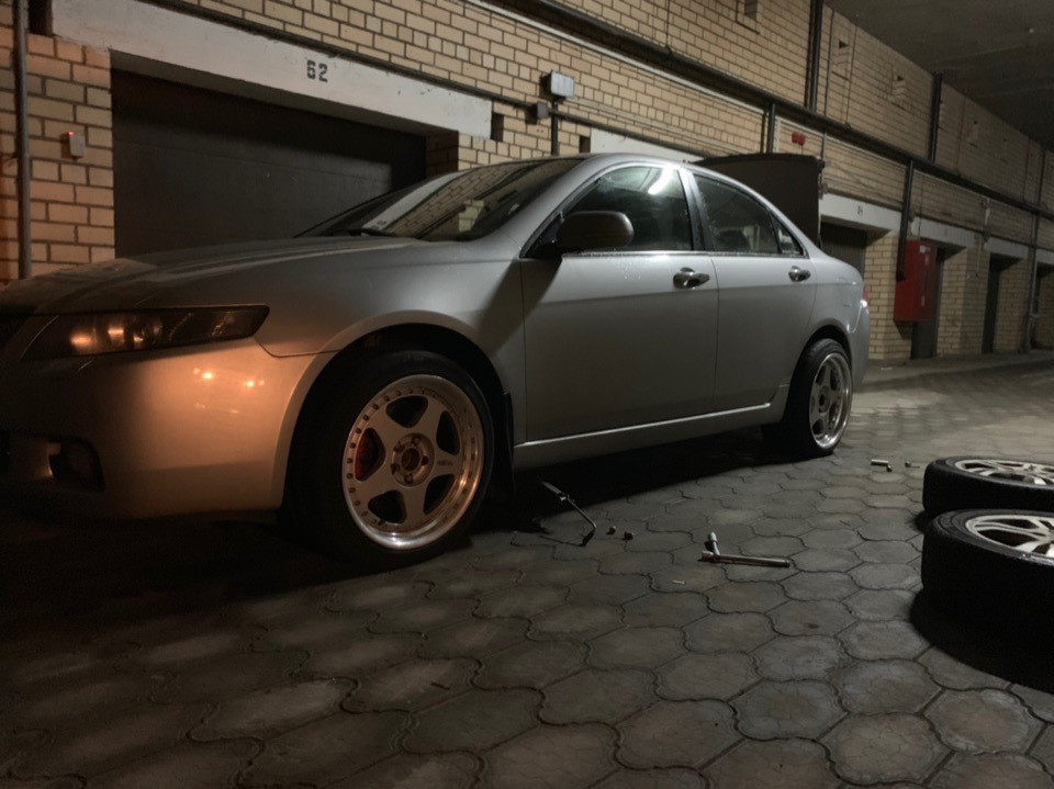 koenig ssr 18" — Honda Accord (7G), 2,4 л, 2003 года | колёсные диски ...