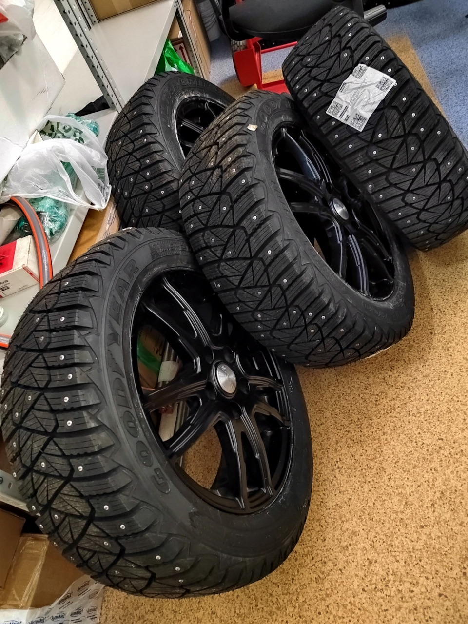 Подготовка к сезону) — KIA Cerato Koup (1G), 2 л, 2010 года | шины | DRIVE2