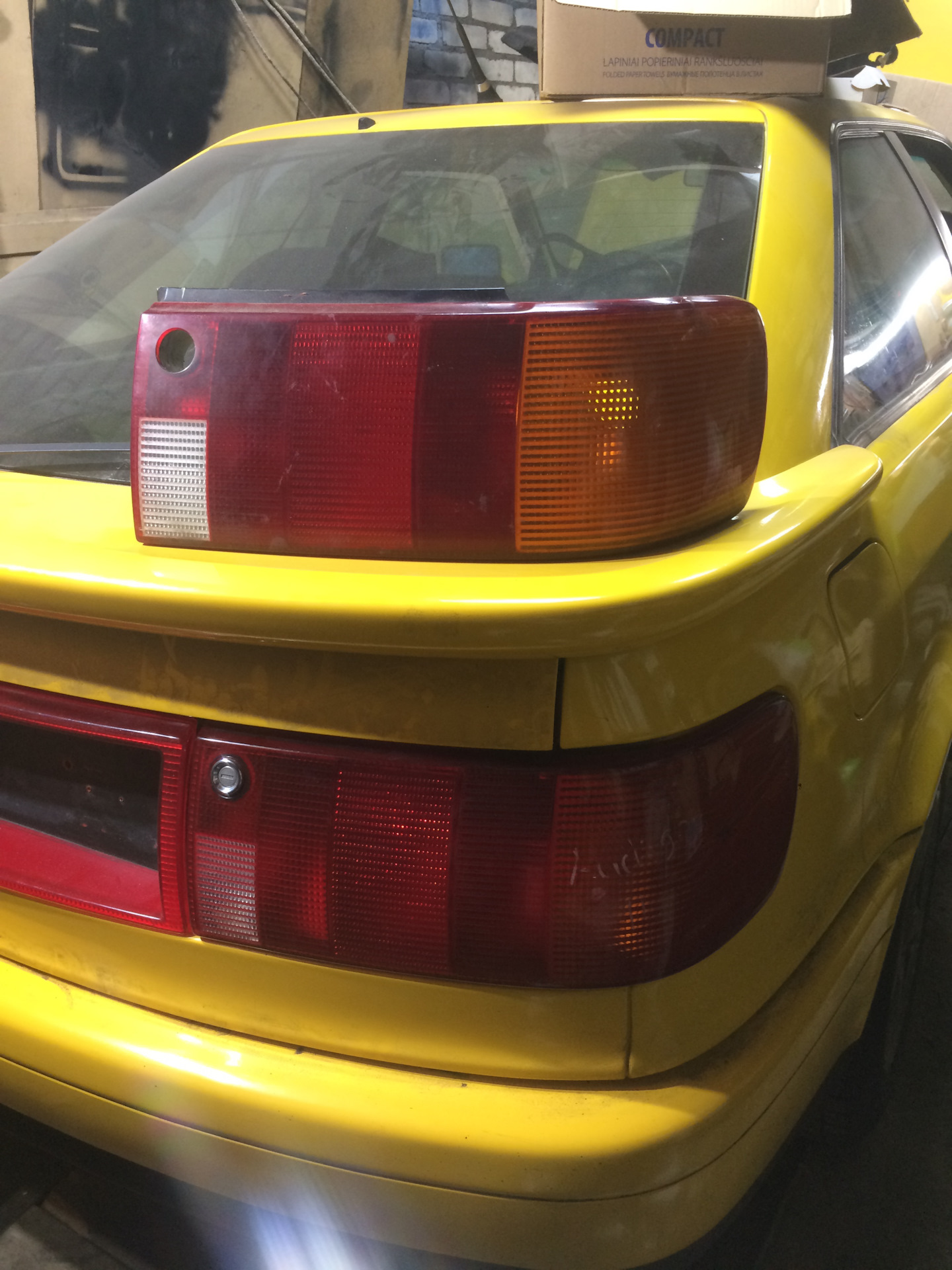 Первый тюнинх — Audi Coupe (89,8B), 2,6 л, 1992 года | стайлинг | DRIVE2