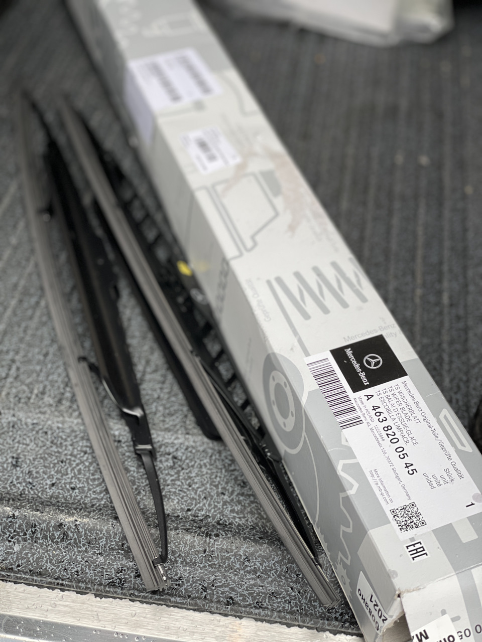 A4638200545 Комплект щеток стеклоочистителя 2шт Mercedes | Запчасти на ...