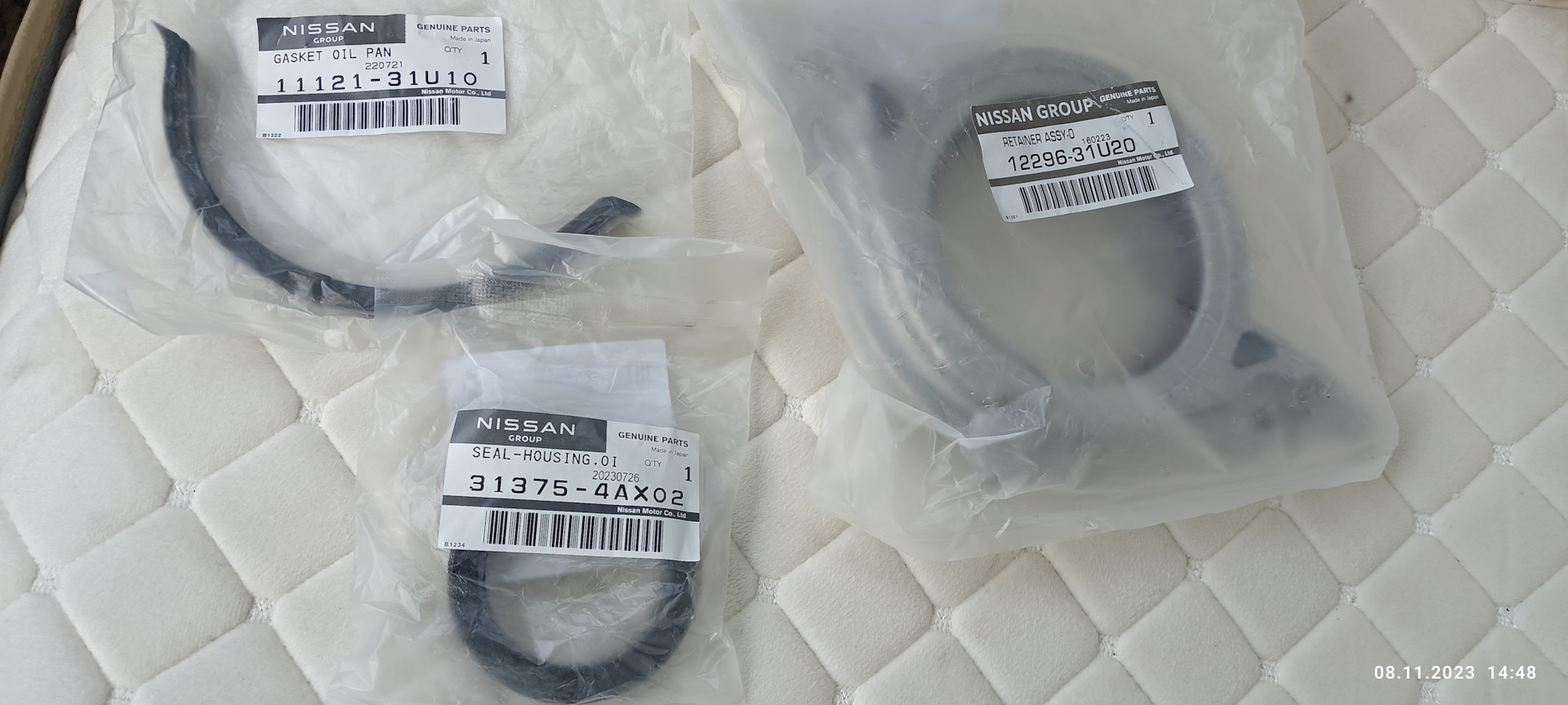 Замена заднего сальника коленвала и клапанных крышек. [решено ...