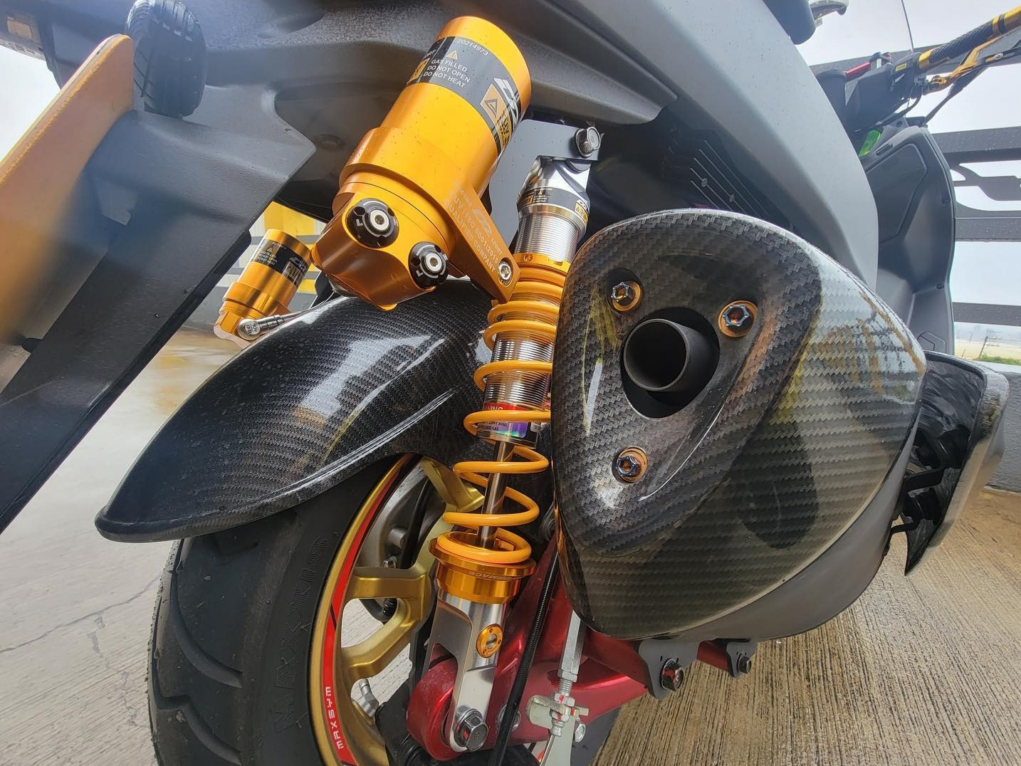 D2 Motorcycle Suspension DDX Type SYM MAX400 — D2Racing на DRIVE2