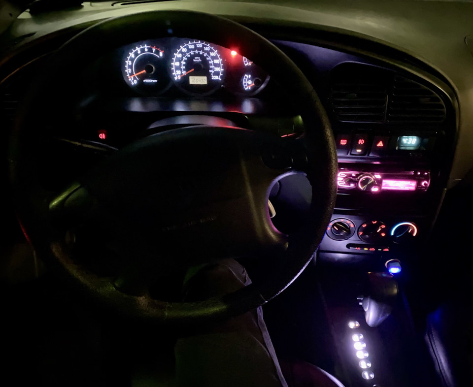 Диодное освещение — KIA Spectra, 1,6 л, 2008 года | своими руками | DRIVE2