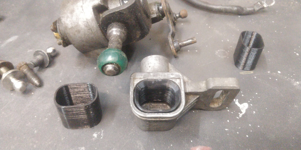 Механизм выбора передач, тяга кулисы 085 КПП — Volkswagen Lupo, 1,4 л ...