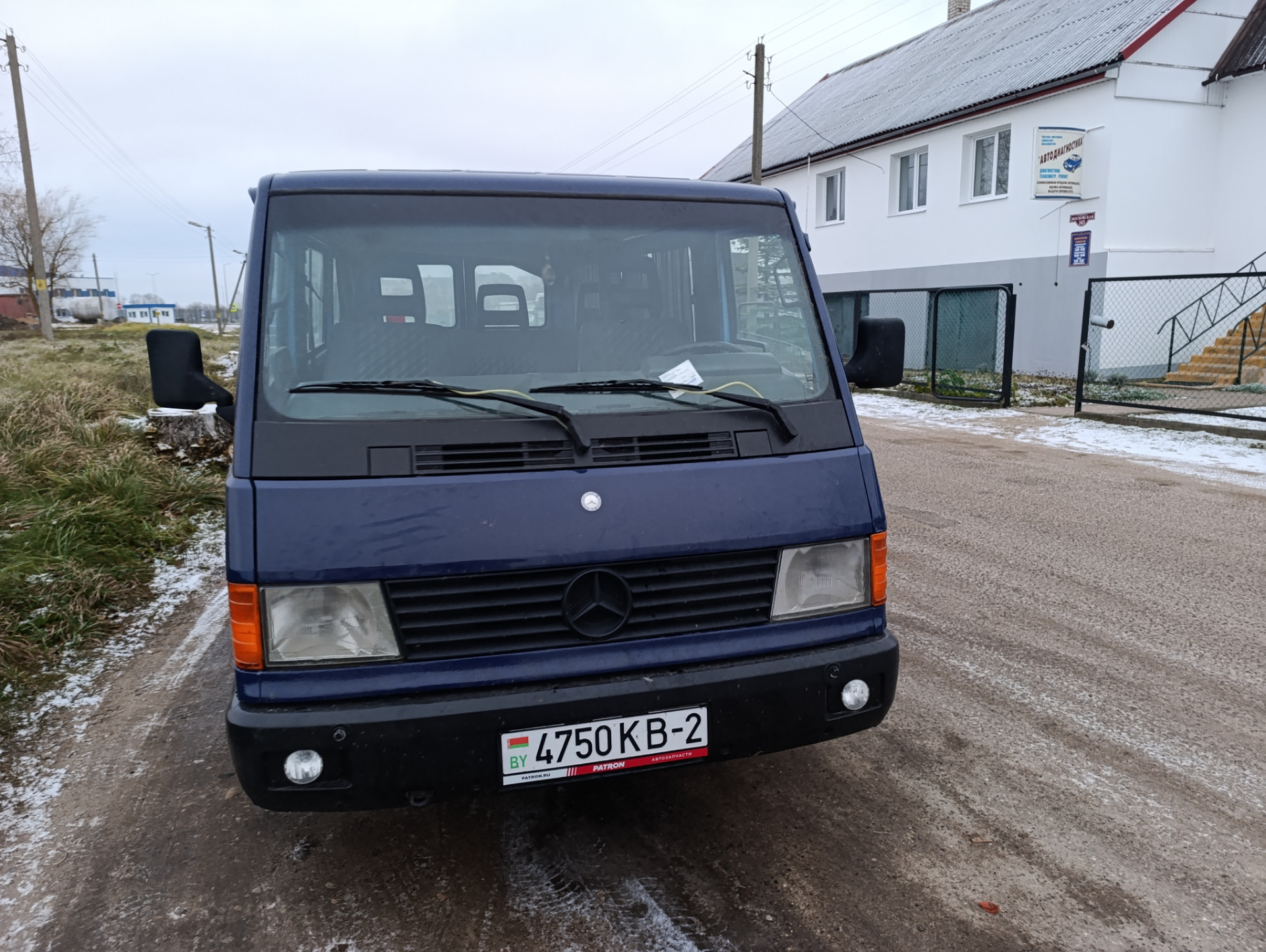 Мы теперь легальные люди, с техосмотром! — Mercedes-Benz MB100, 2,4 л ...