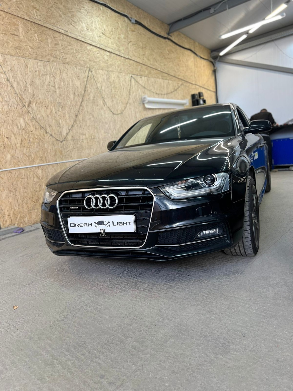 Установка билед линз Aozoom 13pro — Audi A4 (B8), 2 л, 2014 года ...
