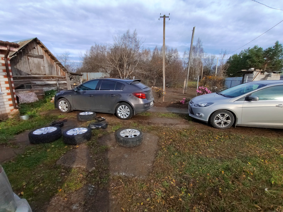 113. Переобуваемся с GRASS и обработка RUST STOP — Chevrolet Cruze ...