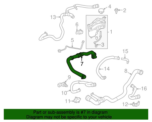 LR032347 Шланг радиатора Jaguar Land Rover | Запчасти на DRIVE2
