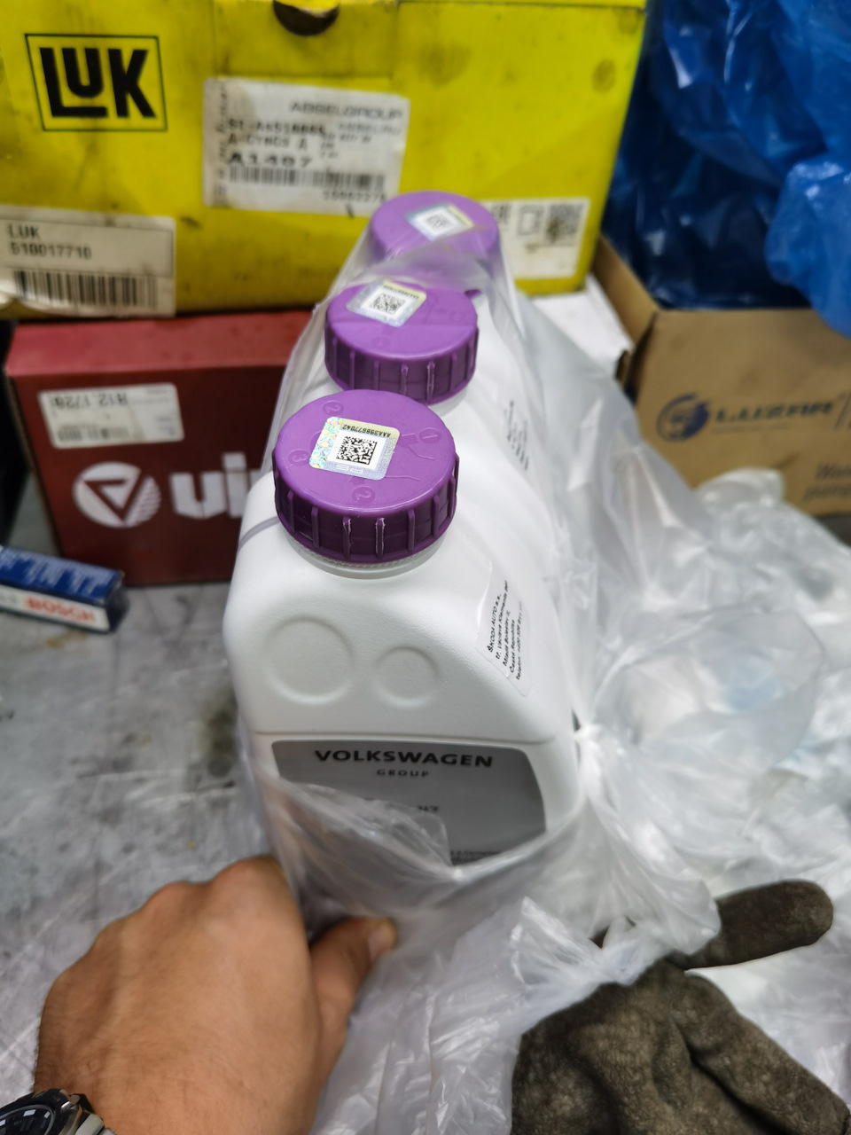 510017710 Центральный выжимной цилиндр сцепления LUK | Запчасти на DRIVE2