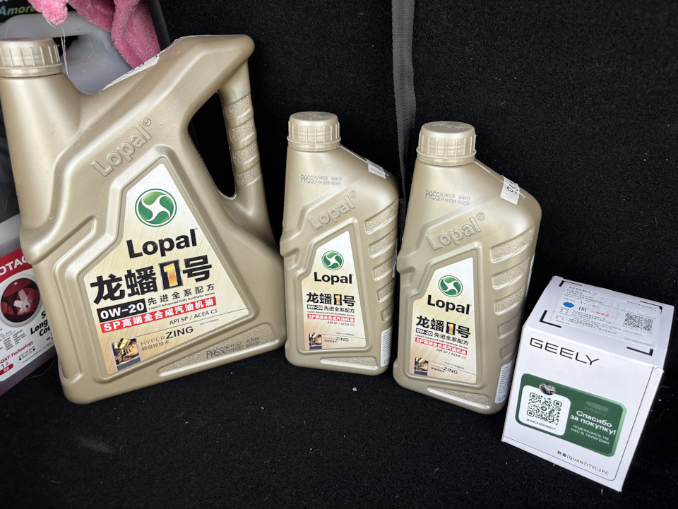 ТО-1 — Geely Okavango, 2 л, 2024 года | плановое ТО | DRIVE2