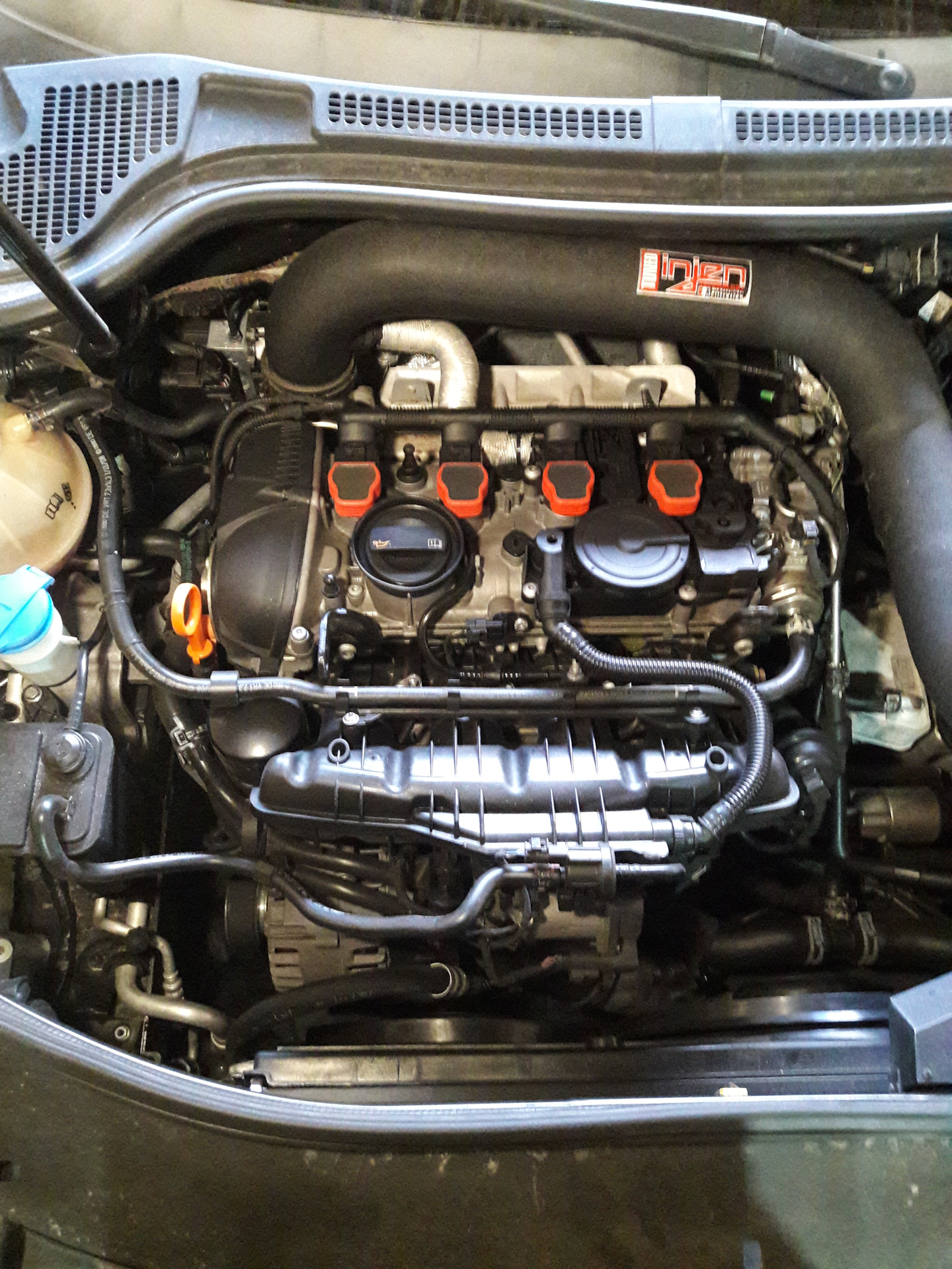 Байпас по схеме Golf R — Skoda Superb Mk2, 2 л, 2009 года | тюнинг | DRIVE2