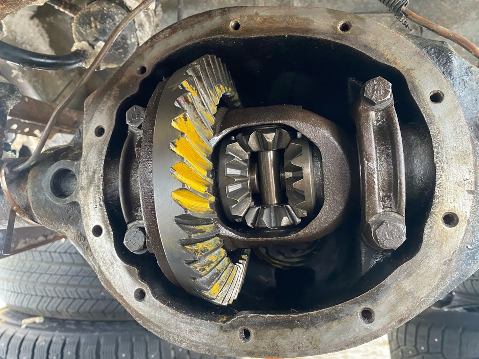 Ребилд Dana 35c и неудачная настройка — Jeep Grand Cherokee (ZJ), 4 л ...