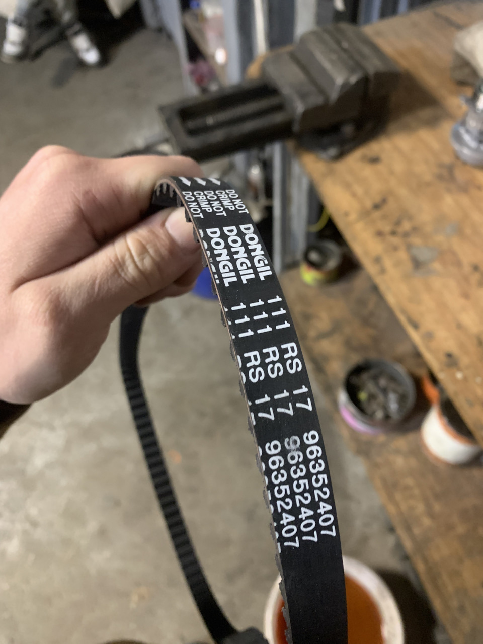 96352407 РЕМЕНЬ ГРМ ЧЗ 111 GM | Запчасти на DRIVE2