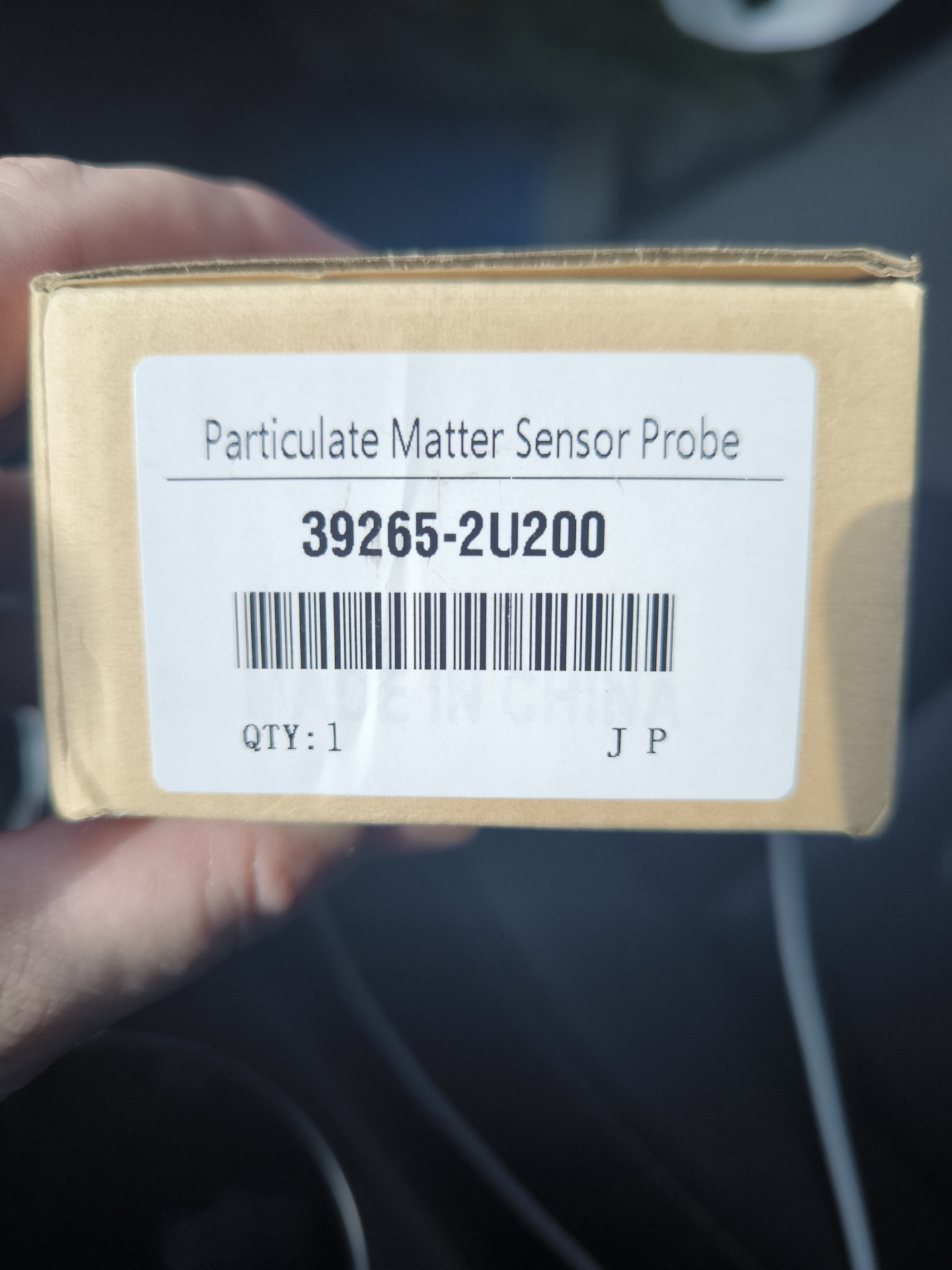 Датчик твёрдых частиц (часть 3): Замена зонда датчика твёрдых частиц на ...