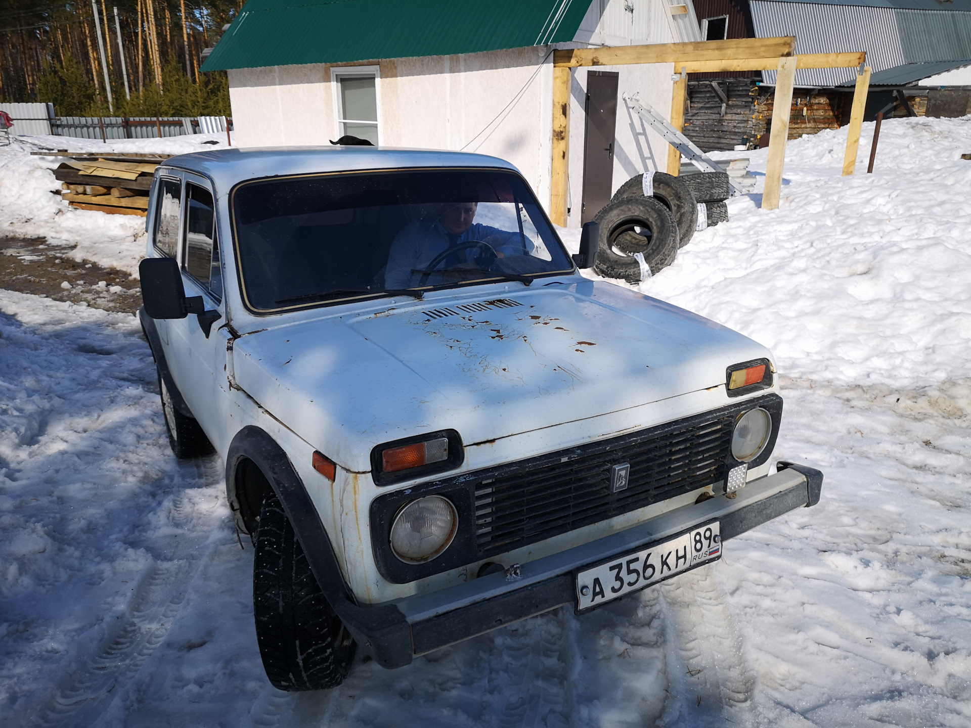 Приобрел на шниву шины Falken Wildpeak a/t 315/75 r16 — Chevrolet Niva (1G), 1,7 л, 2012 года ...