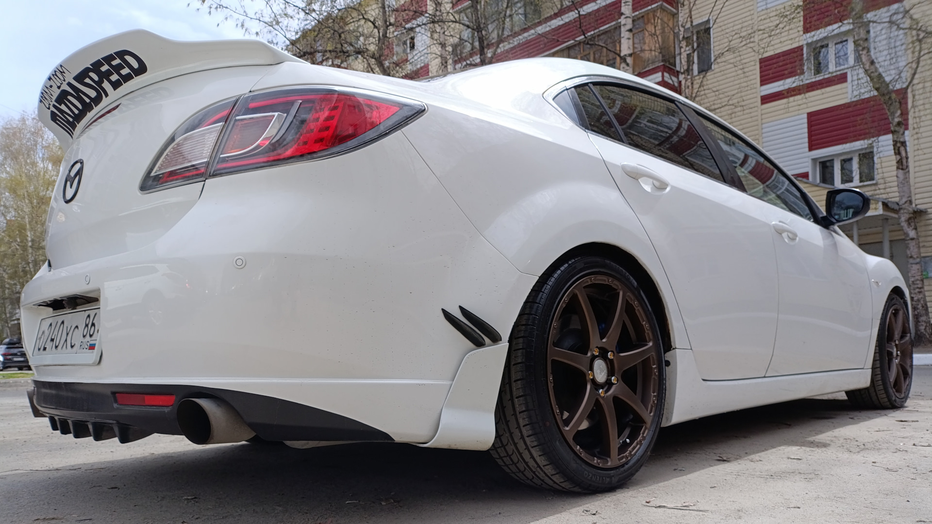 Mazda 6 (2G) GH 2.5 бензиновый 2007 | Pearl Squirrel на DRIVE2