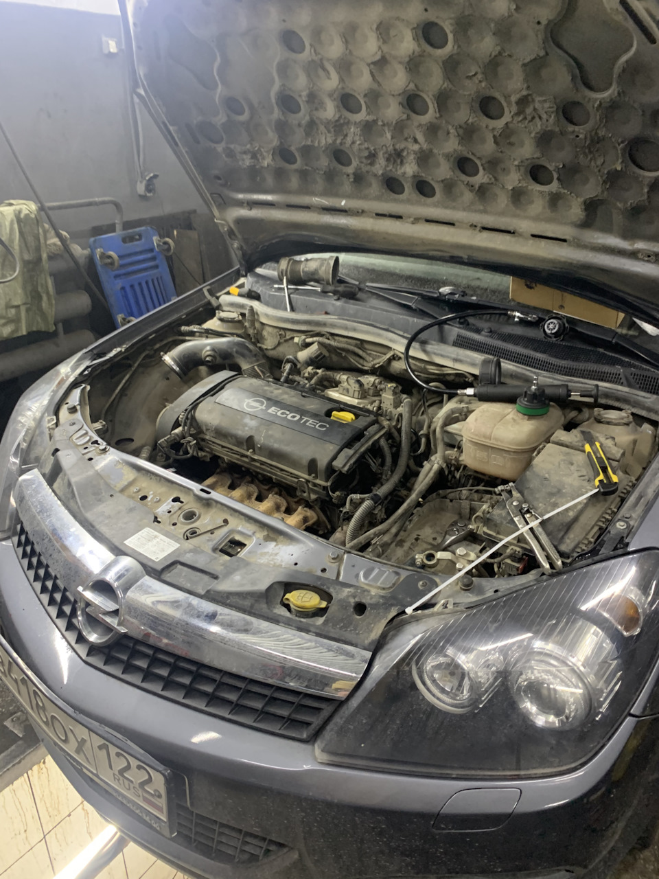 Визит на сервис, плановый ———>не плановый — Opel Astra H GTC, 1,8 л ...