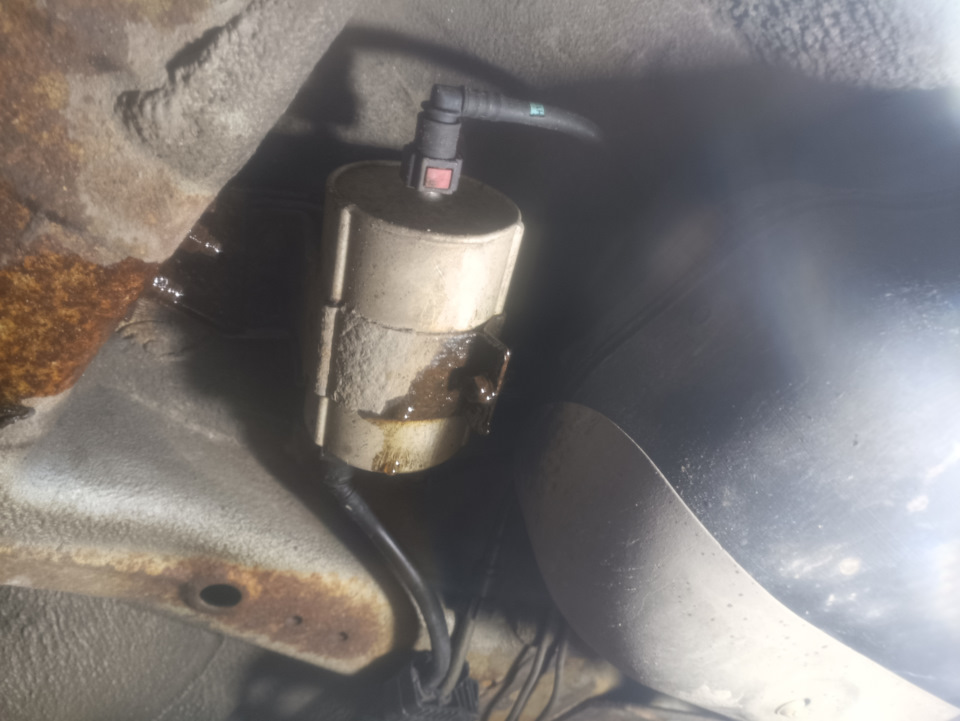 Замена топливного фильтра. — SsangYong Actyon (2G), 2 л, 2012 года ...