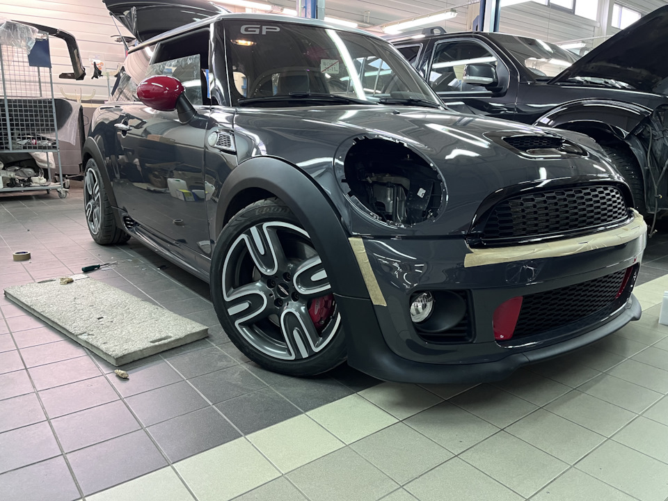 Освежаем авто 4 — MINI John Cooper Works GP (R56), 1,6 л, 2013 года | кузовной ремонт | DRIVE2