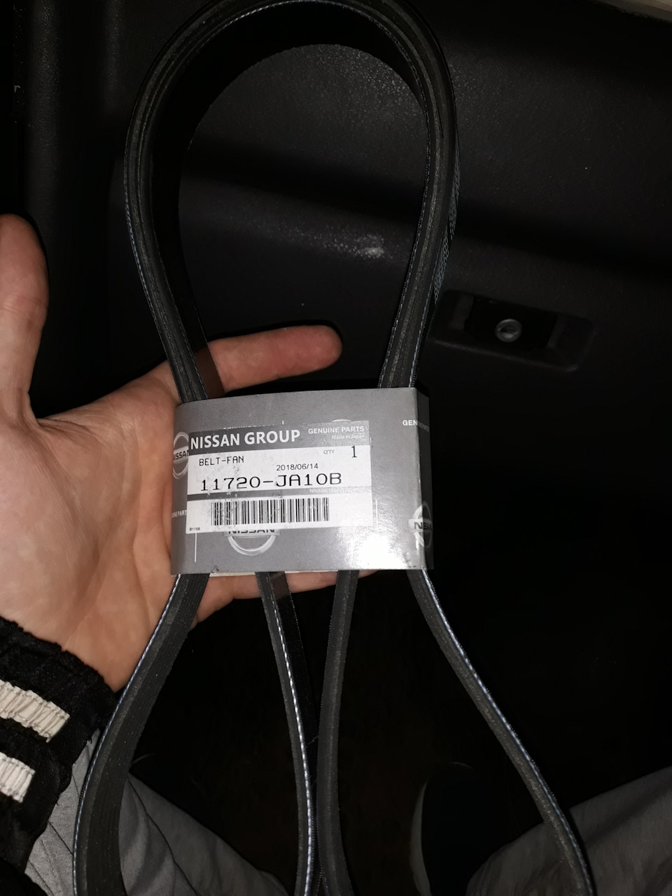 Замена ремня — Nissan Teana (J32), 2,5 л, 2008 года | расходники | DRIVE2