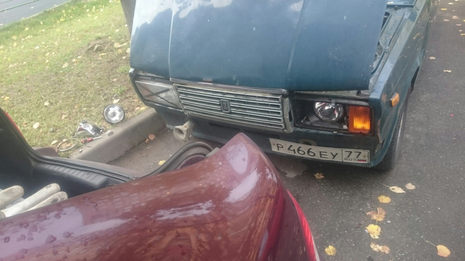 Фара ваз 2106 в блок фару ваз 2104, 2105, 2107 — Lada 21041, 1,6 л ...