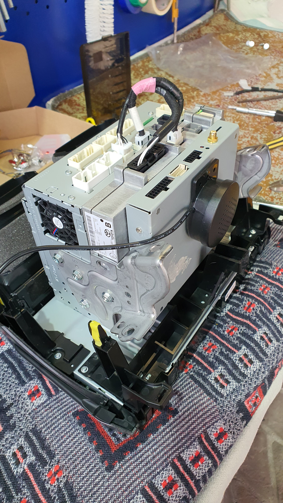 Ставим Toyota Harman High Module + RDL01NEW в Prado 150 (компоновка ...