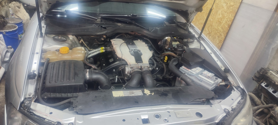 Замена мотора v6 — Opel Omega B, 2,5 л, 1996 года | другое | DRIVE2