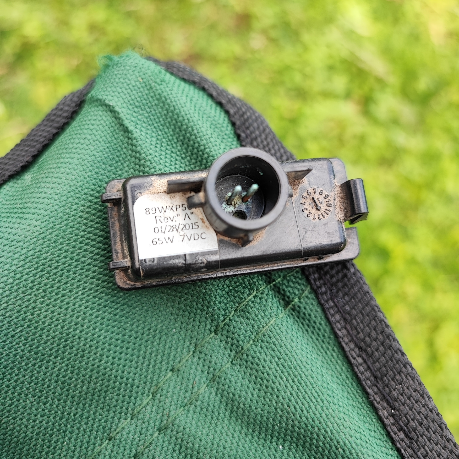 Лампочка подсветки номера — Jeep Grand Cherokee (WK2), 3,6 л, 2016 года ...