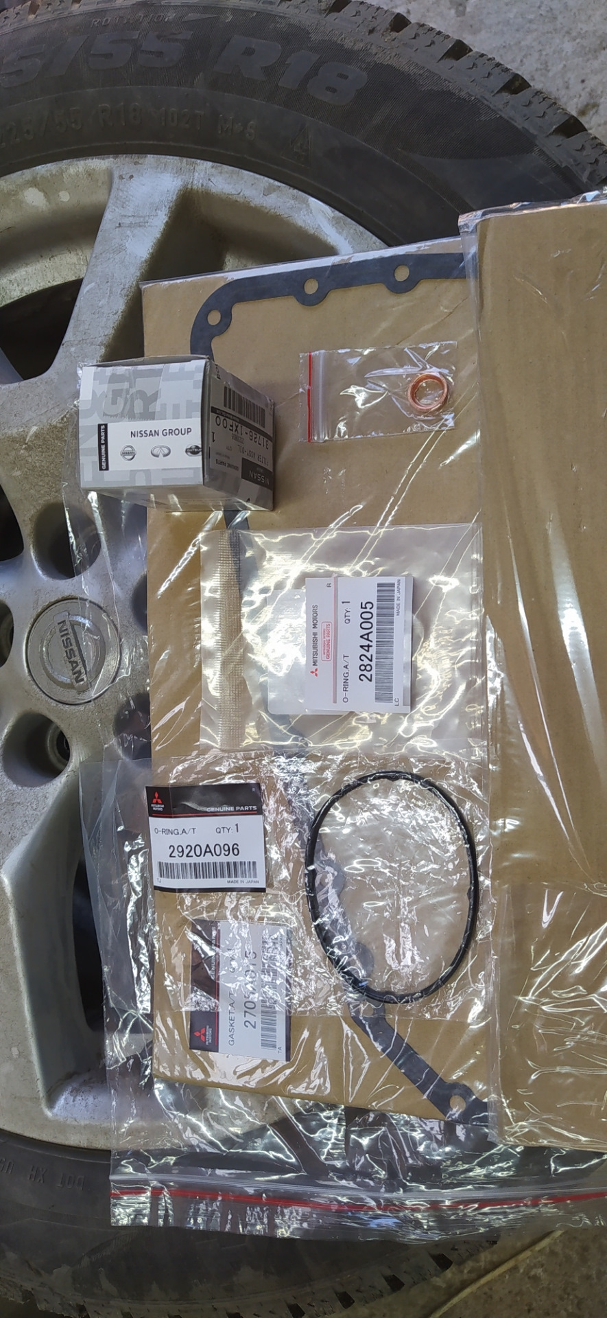 2920A096 Кольцо уплотнительное Mitsubishi | Запчасти на DRIVE2