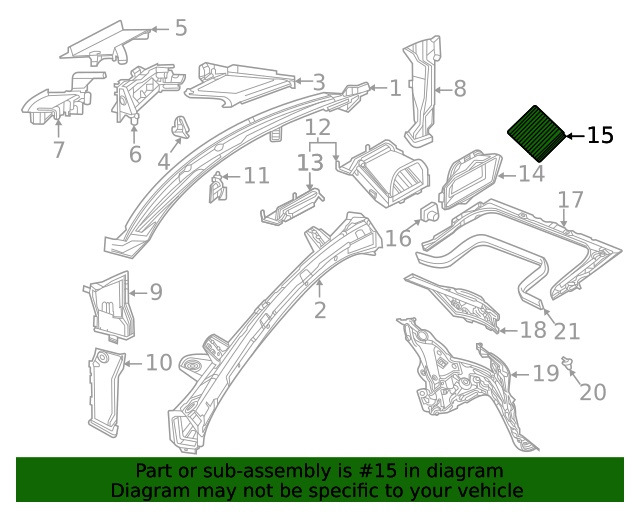 A1678350200 Фильтр пылевой Mercedes | Запчасти на DRIVE2