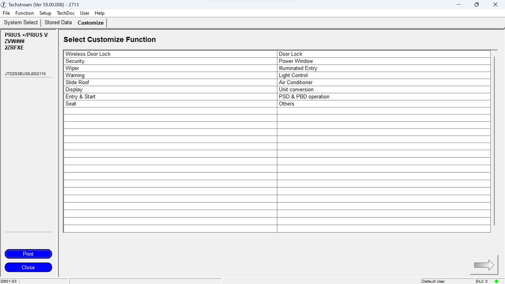 15. Techstream #2. Подключение и кастомизация — Toyota Prius Plus, 1,8 ...