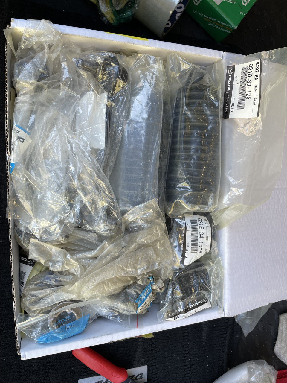 Ревизия рулевой рейки — Mazda 6 (2G) GH, 2 л, 2012 года | визит на ...