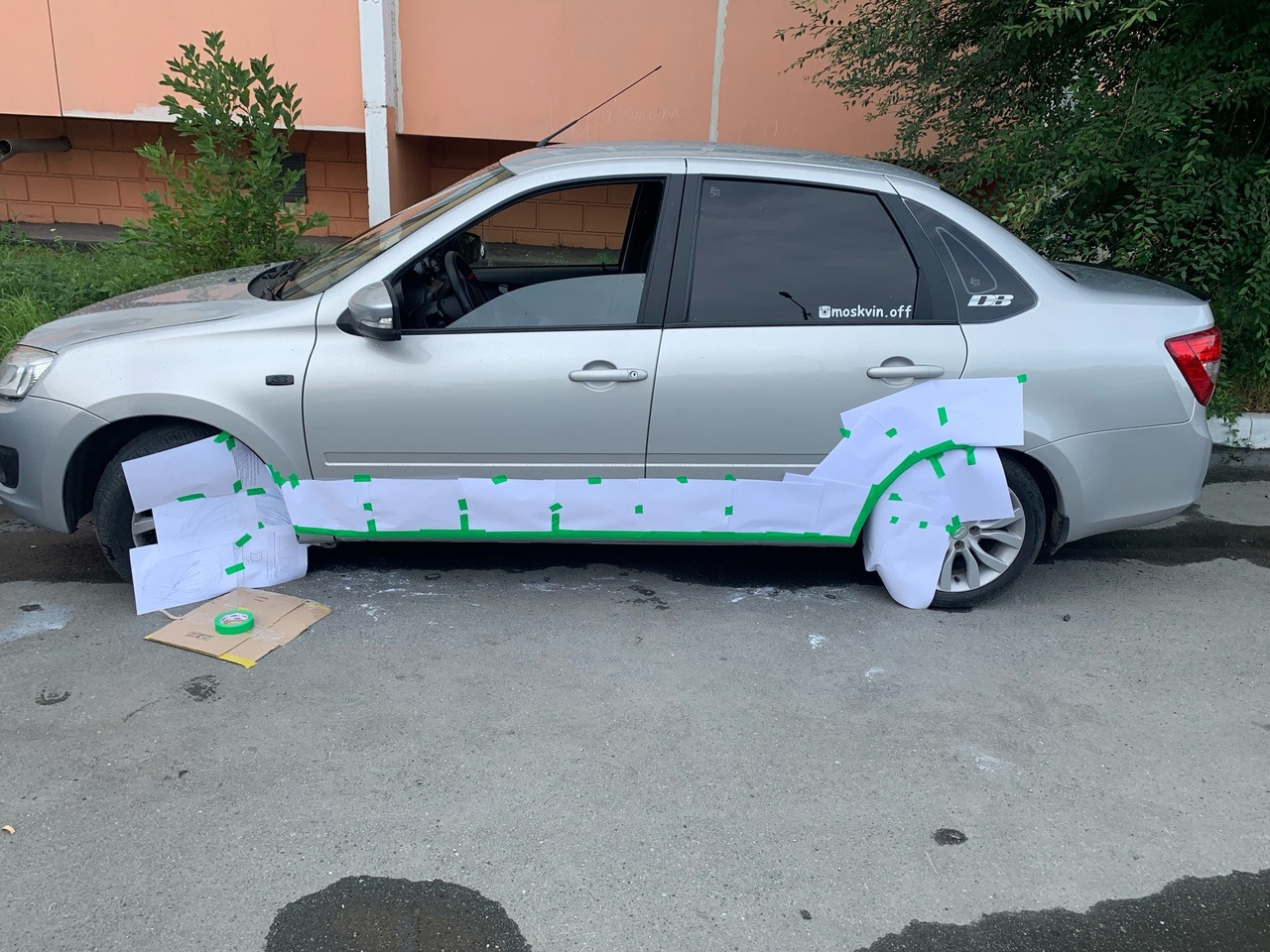 Пороги Калина 2 спорт — Lada Гранта (1G), 1,6 л, 2015 года | тюнинг ...