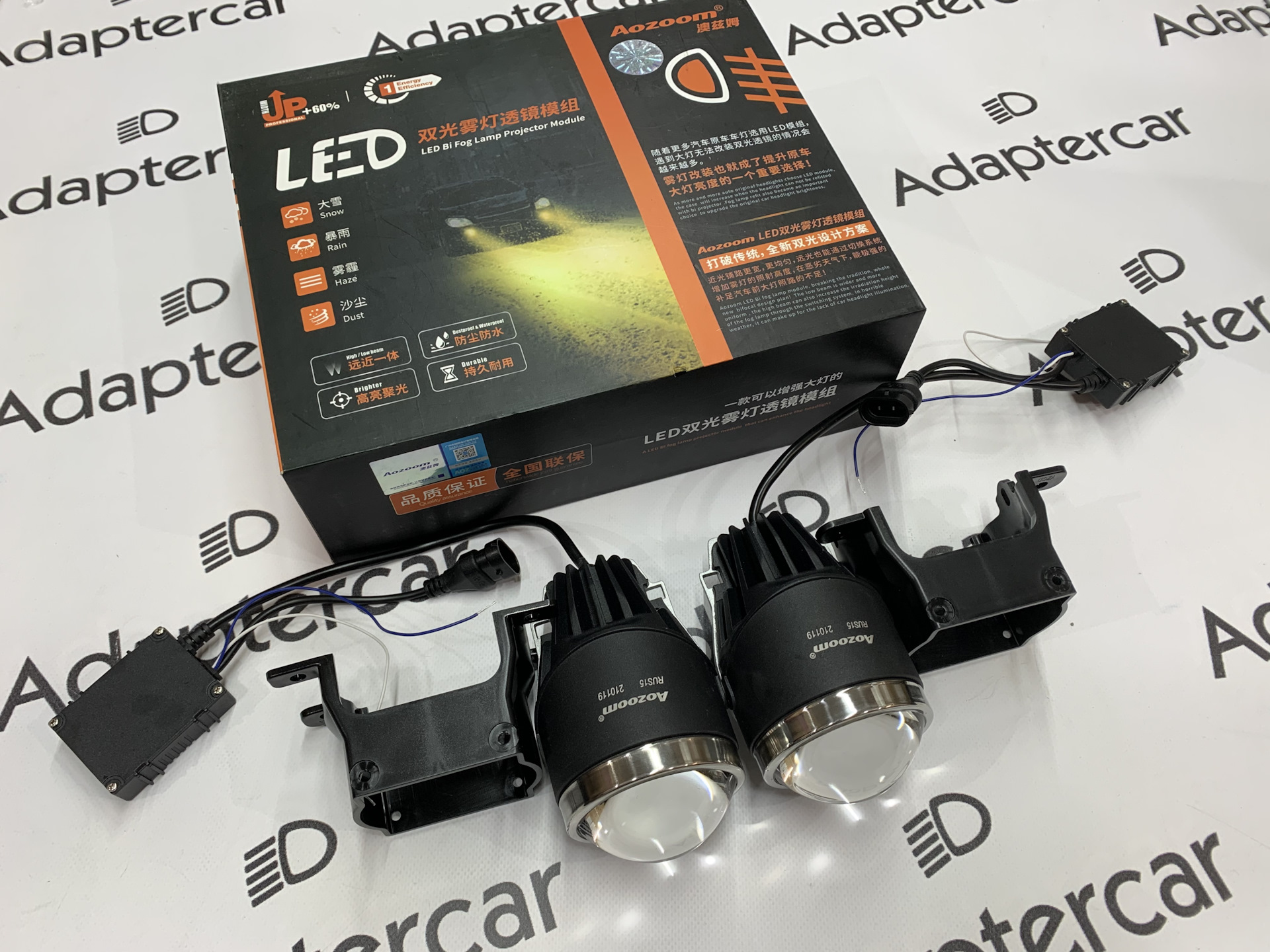 ПТФ(Противотуманные фары) Aozoom Fog Projector Led ALPF-02 6000K ...